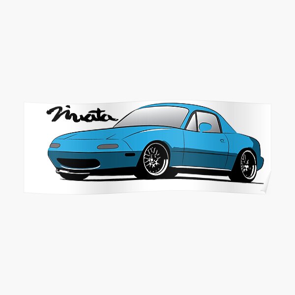 Mazda Miata Posters | Redbubble