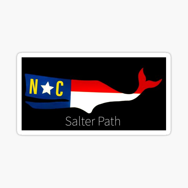 "Salter Path NC" Sticker for Sale by barryknauff | Redbubble