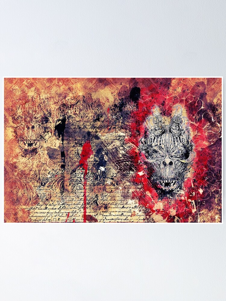 "The Demonic" Poster for Sale by willowdesigns | Redbubble
