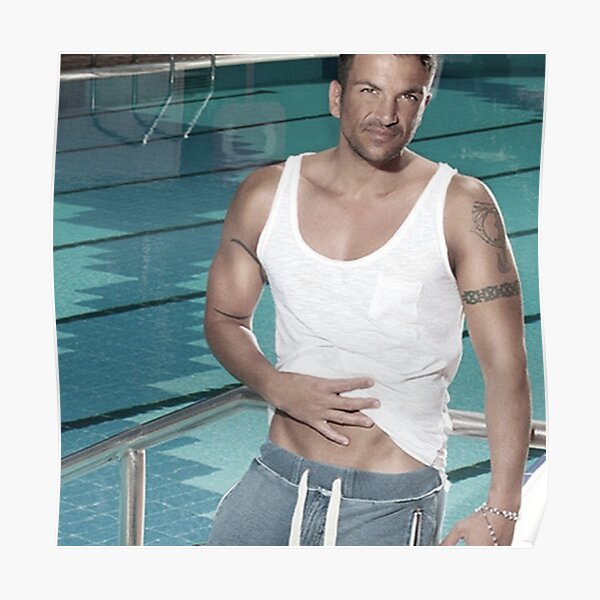 "Peter Andre" Poster for Sale by Claire-C | Redbubble