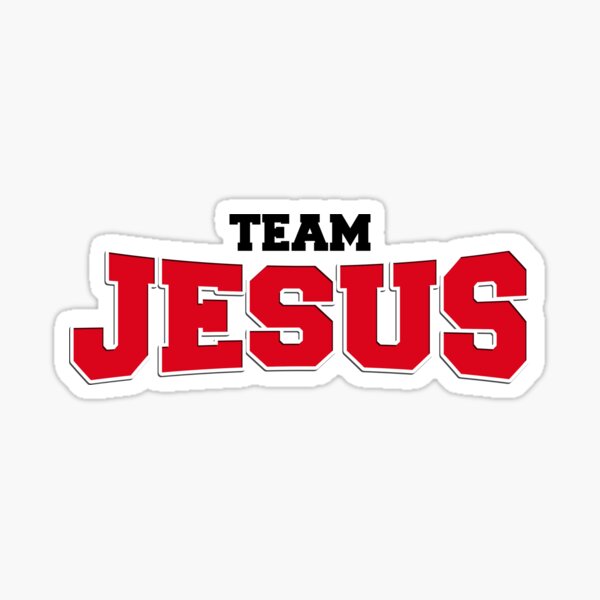 Team Jesus Logo Team Jesus T Shirt Design Stock Vector (Royalty Free)