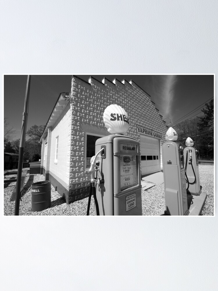 "Yaphank Garage" Poster for Sale by woodeye518 | Redbubble