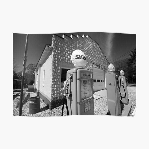 "Yaphank Garage" Poster for Sale by woodeye518 | Redbubble