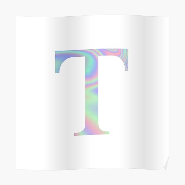 "Tau" Poster by LazyFace | Redbubble