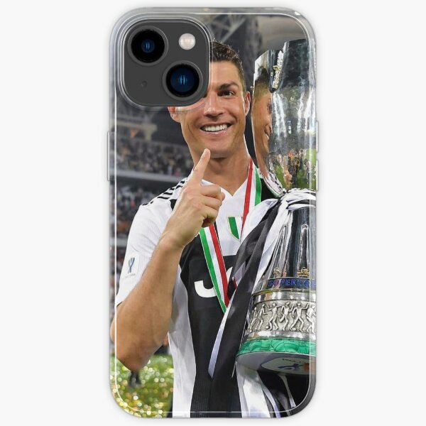 "Cristiano Ronaldo First Trophy at Juventus" iPhone Case for Sale by ...
