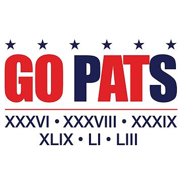 "GO PATS | G.O.A.T." Greeting Card for Sale by bfshinn | Redbubble