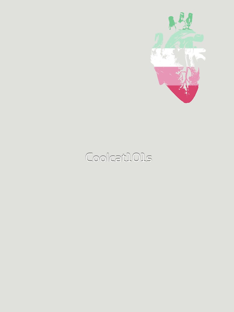 "Abroromantic/Abrosexual Pride Heart" T-shirt by Coolcat101s | Redbubble