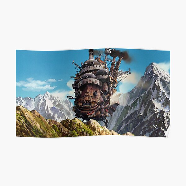 Howls Moving Castle Posters | Redbubble