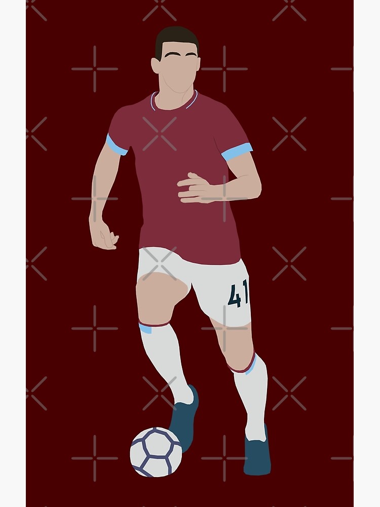 "Declan Rice" Canvas Print by PatOrmsby17 | Redbubble