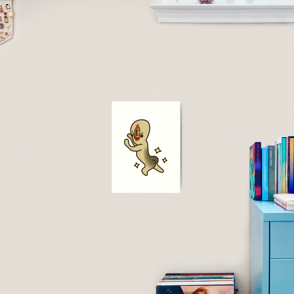 "SCP-173" Art Print by orbart | Redbubble