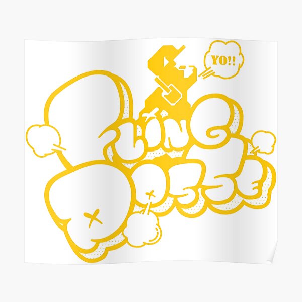 "Fling Posse Logo" Poster by CJdigitaldesign | Redbubble