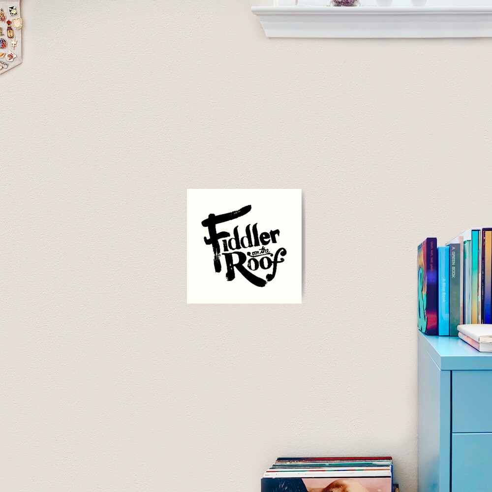 "Fiddler Logo" Art Print for Sale by broadway-island | Redbubble