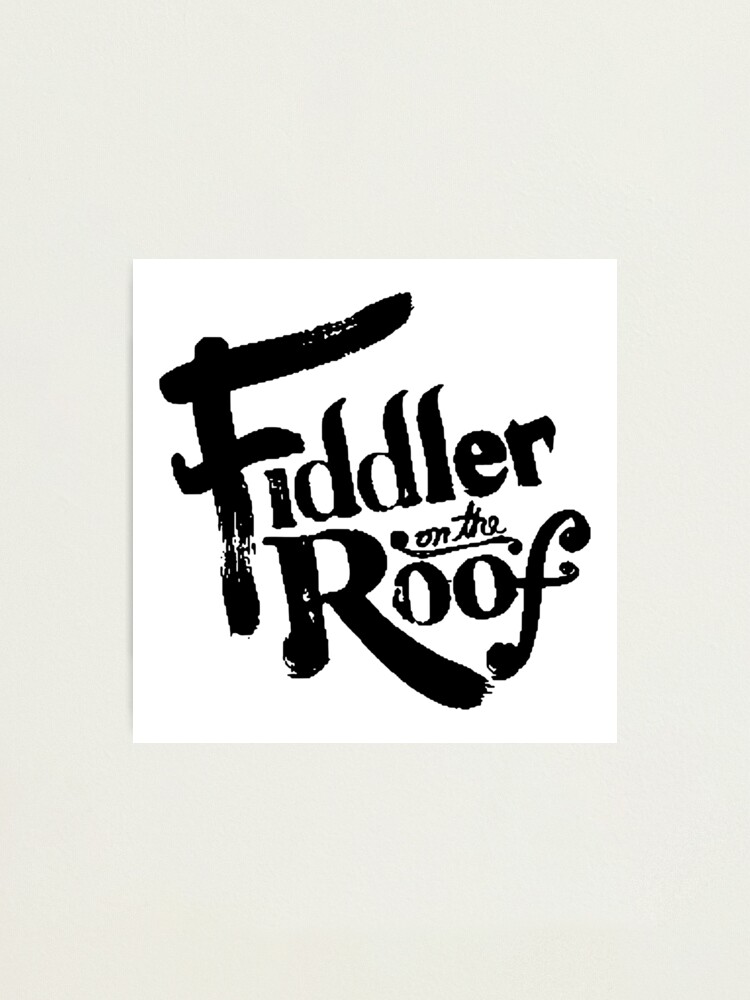 "Fiddler Logo" Photographic Print by broadway-island | Redbubble