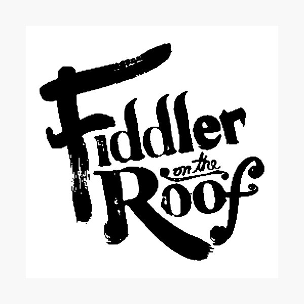 "Fiddler Logo" Photographic Print by broadway-island | Redbubble
