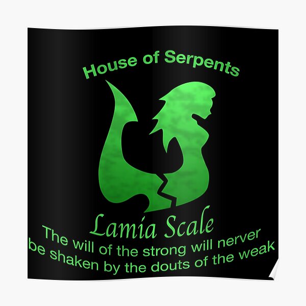 "House of Serpents- Fairy Tail Lamia Scale" Poster by ArcticFire005 ...