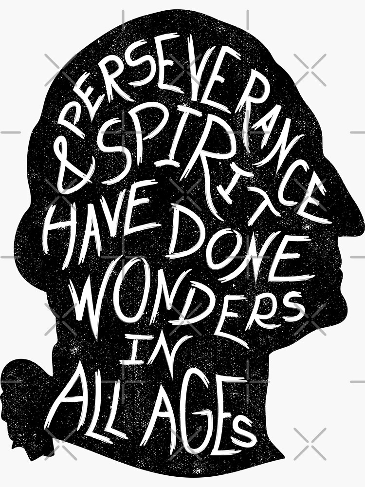 "Perseverance & Spirit" Sticker by nickbiancardi | Redbubble