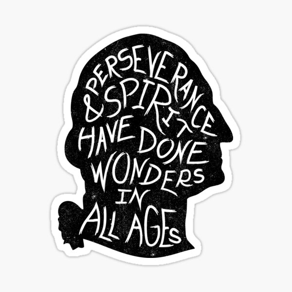 "Perseverance & Spirit" Sticker by nickbiancardi | Redbubble