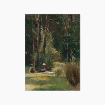 "A Sunday Afternoon - Tom Roberts - 1886" Art Board Print for Sale by ...