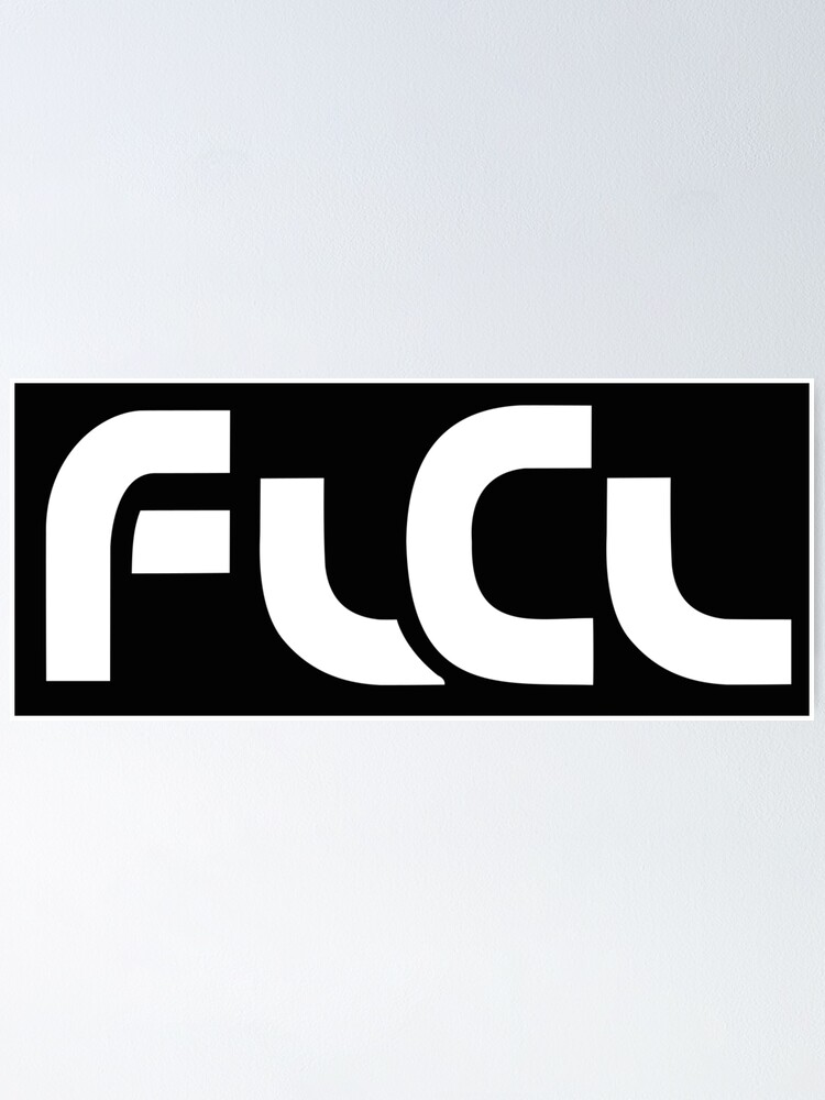 "FLCL logo" Poster by JamesCMarshall | Redbubble
