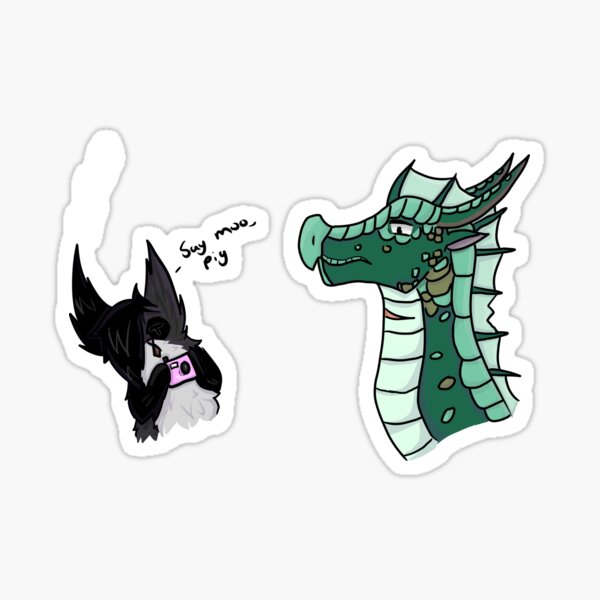 "The Ultimate Crossover" Sticker for Sale by ryos-x-saeran | Redbubble