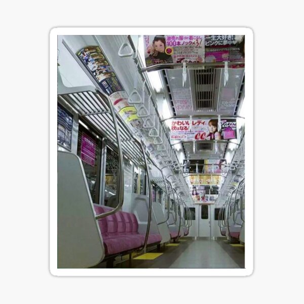 "Japan Subway" Sticker for Sale by rumow | Redbubble