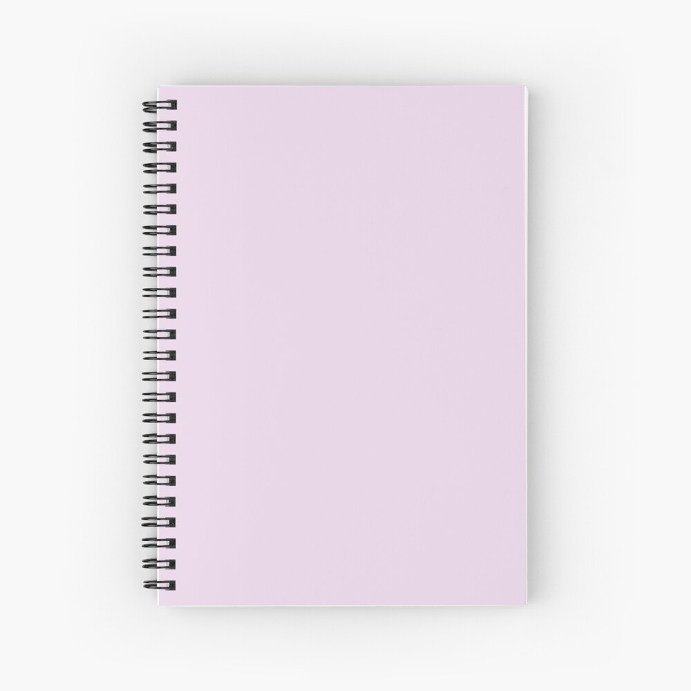 "Light Purple" Spiral Notebook for Sale by LittleOddShop | Redbubble