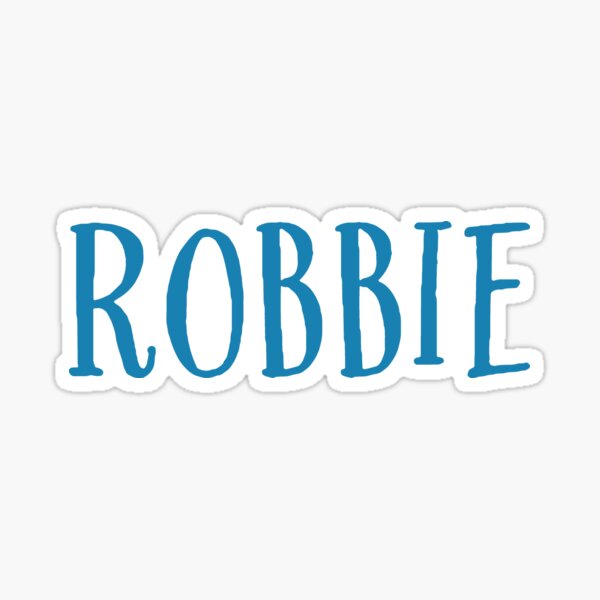 "Robbie" Sticker von thepoonapple | Redbubble