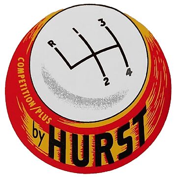 "Hurst Shift sticker" Sticker for Sale by Retrorockit | Redbubble
