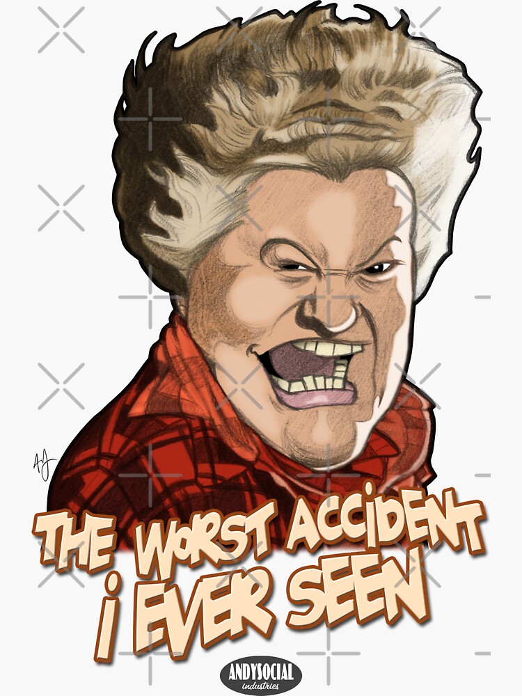 "Large Marge" Sticker by andysocial | Redbubble