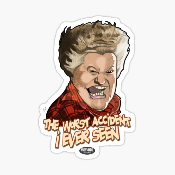 "Large Marge" Sticker by andysocial | Redbubble