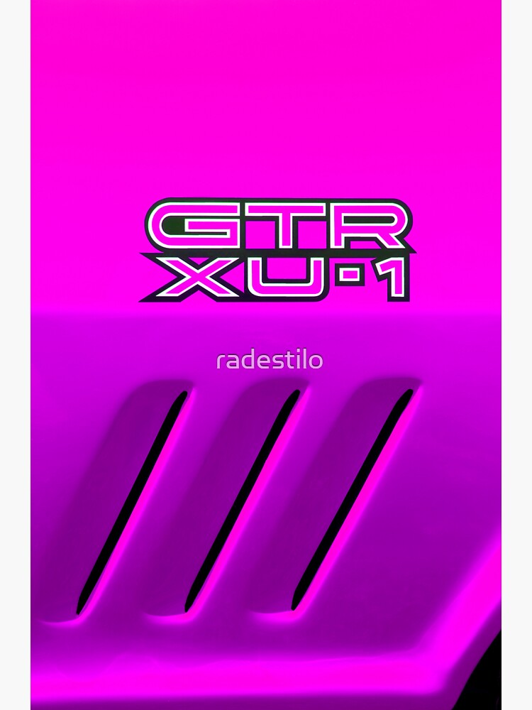 "Holden GTR-XU1 Guard - Purple" Sticker by radestilo | Redbubble