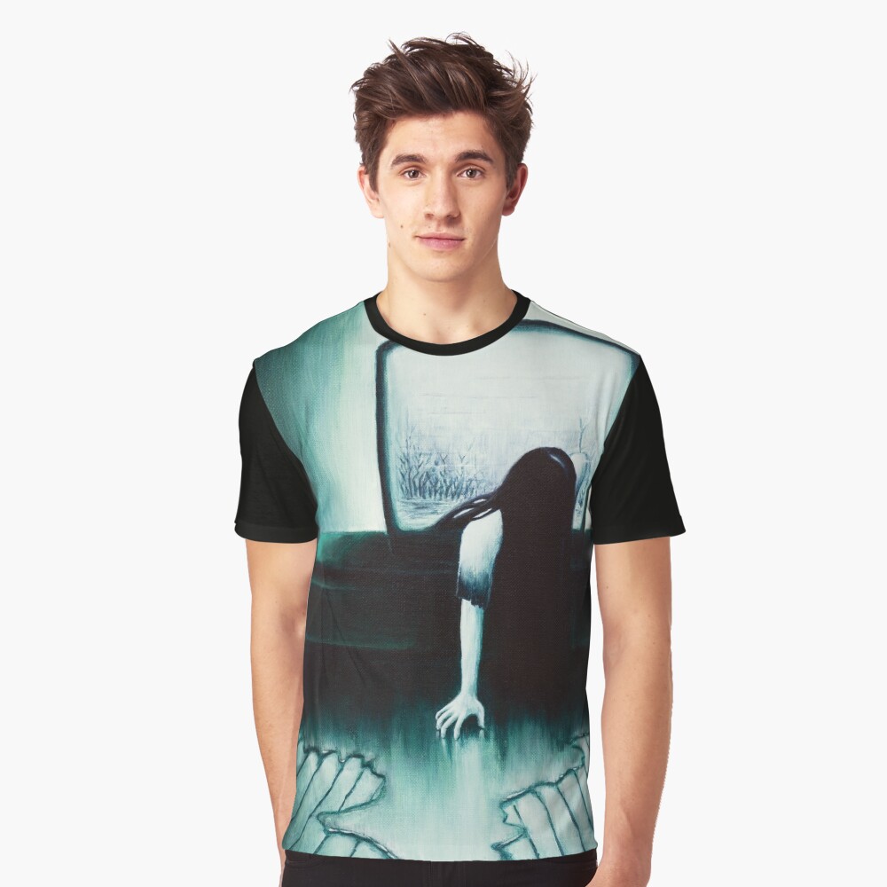 "The Ring, Samara Morgan/Sadako, She Never Sleeps" Sticker for Sale by ...