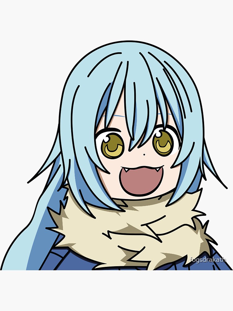 "Rimuru Tempest" Sticker by fogsdrakath | Redbubble