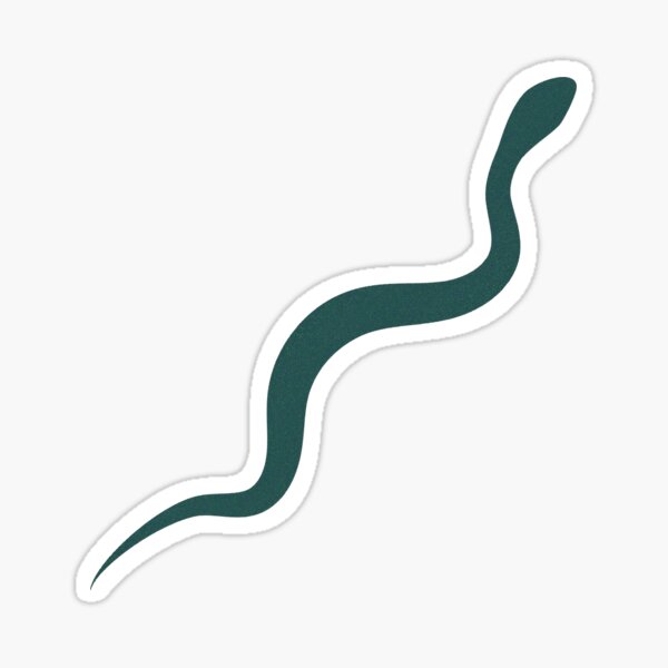 "Slithering Snake" Sticker for Sale by saulgreen | Redbubble