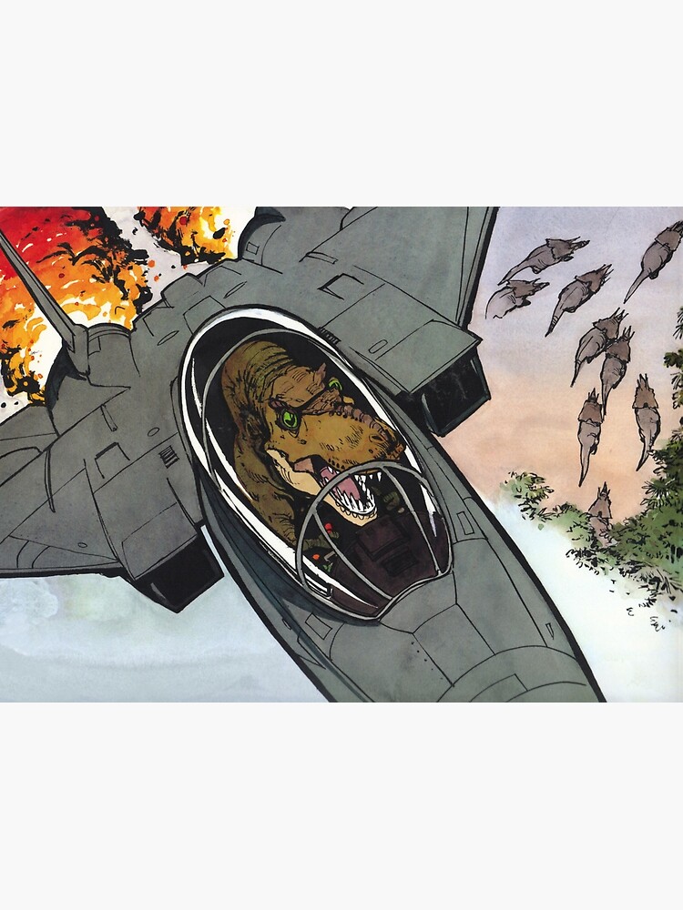 "T-Rex Jet Pilot" Photographic Print for Sale by niko1499 | Redbubble