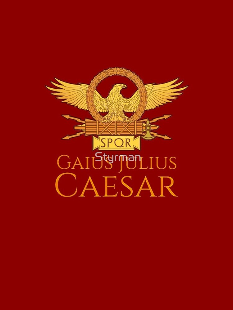 "Gaius Julius Caesar - Ancient Rome SPQR Legionary Eagle Roman History ...