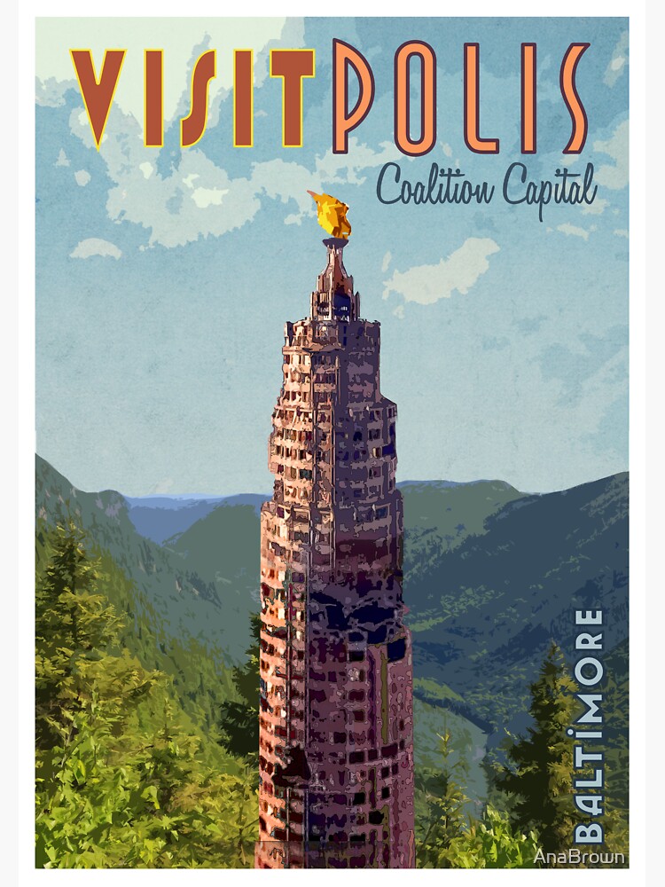 "Visit Polis" Sticker for Sale by AnaBrown | Redbubble