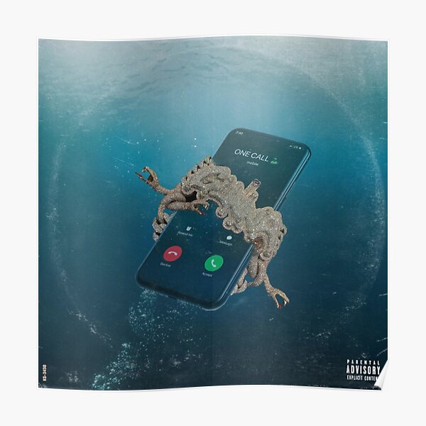 "One Call Gunna cover" Poster for Sale by OnSortDeLaHess | Redbubble