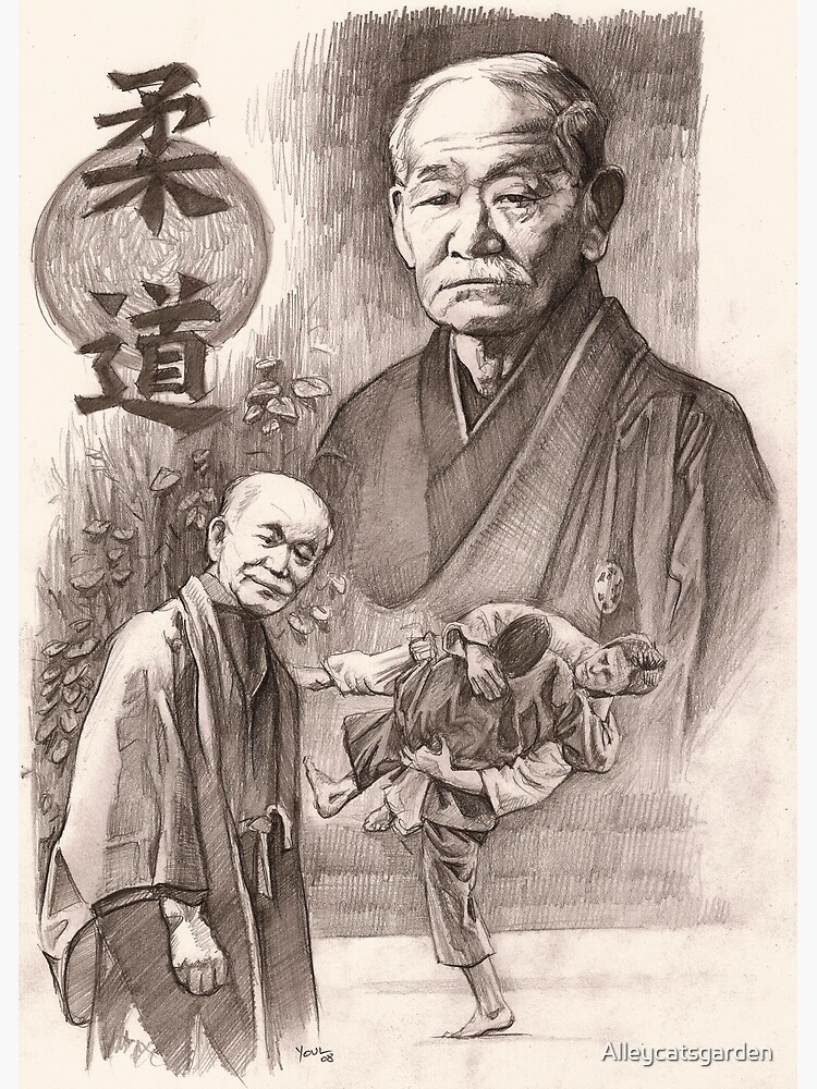 Impression photo « Jigoro Kano », par Alleycatsgarden | Redbubble
