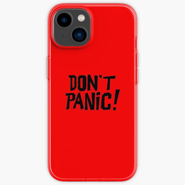 "NDVH Don't Panic - Red 2 H2G2" iPhone Case for Sale by nikhorne ...