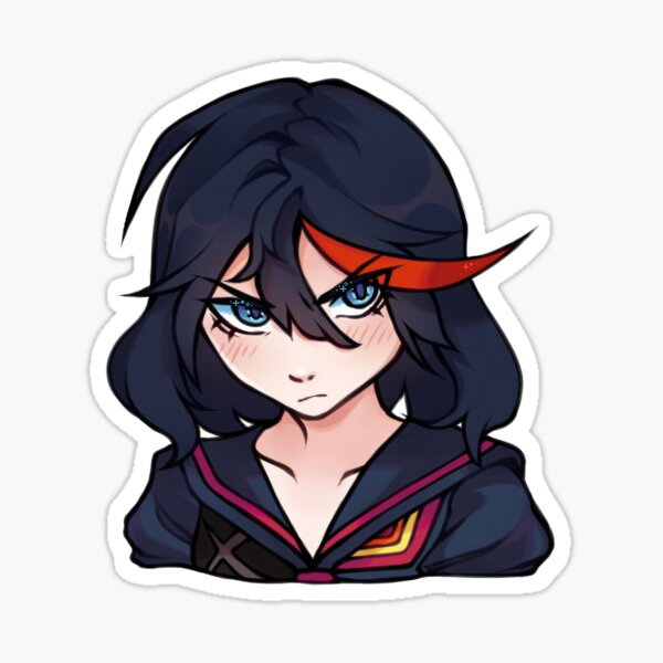"Ryuko Matoi" Sticker by Flaamez | Redbubble