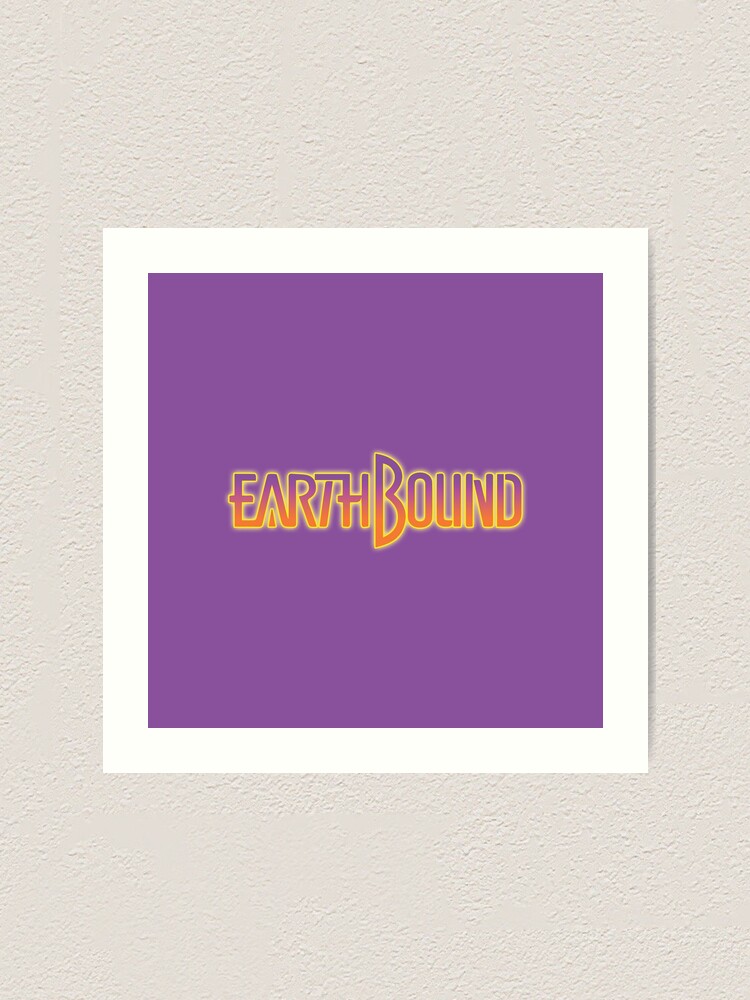 "Earthbound Title | Earthbound" Art Print for Sale by musashinodai ...