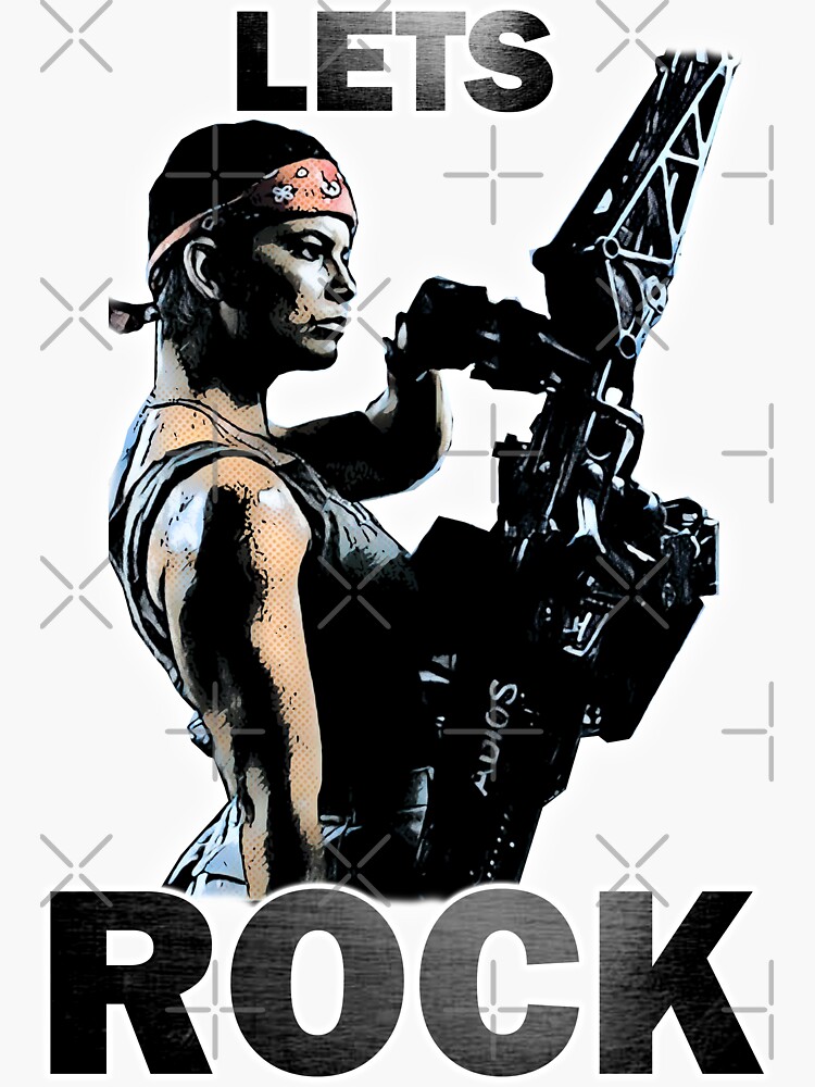 "Lets Rock" Sticker for Sale by JTK667 | Redbubble