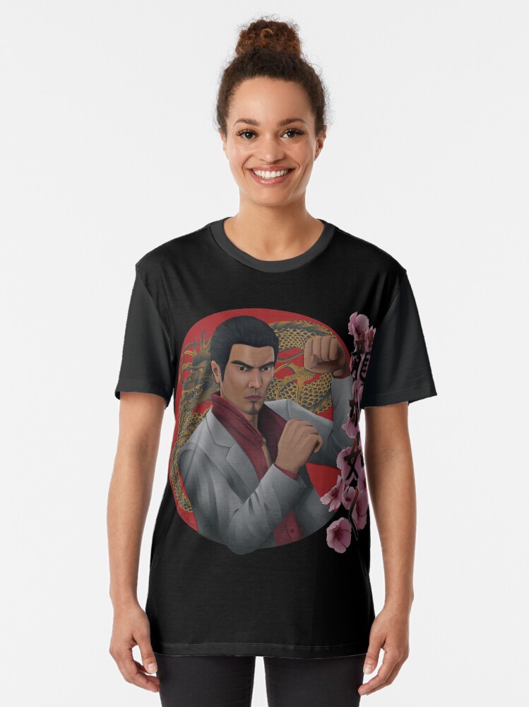 Yakuza Kazuma Kiryu T Shirt By Nelidazubia Redbubble