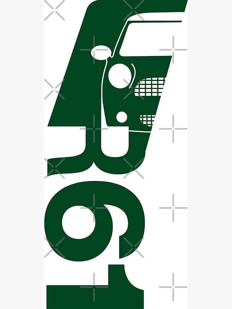 "R61 MINI Cooper Paceman bold and simple logo design in British Racing ...