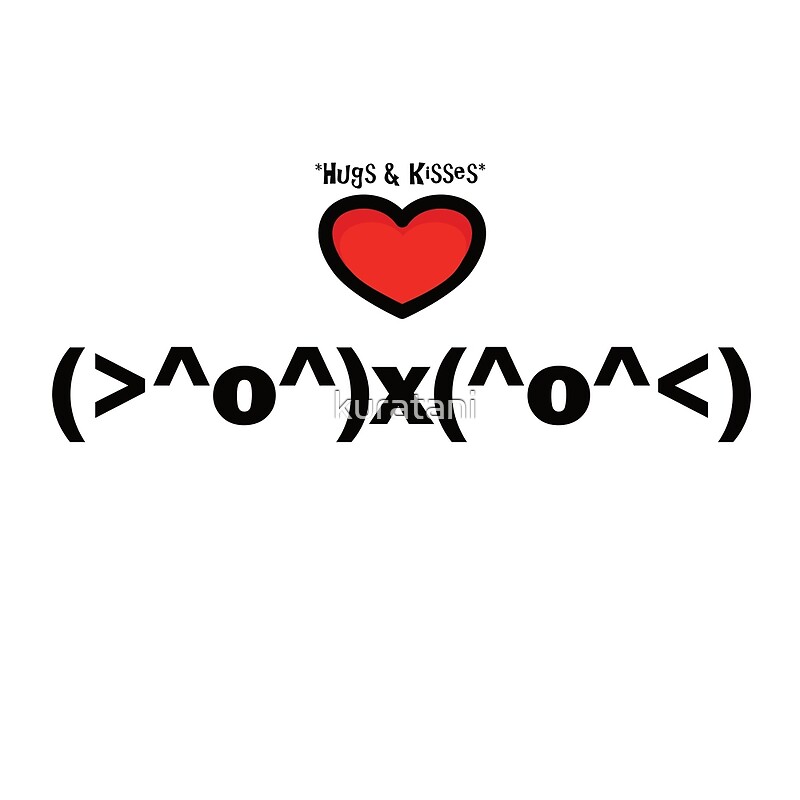 "Ascii - Hugs & Kisses" by kuratani | Redbubble