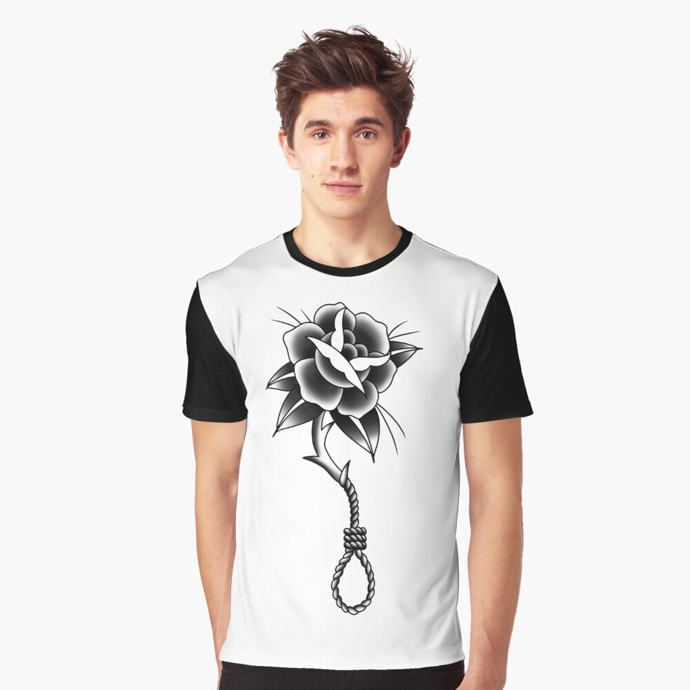 "rose noose" Sticker for Sale by despresso | Redbubble