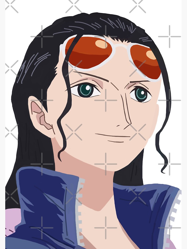 "Nico Robin" Sticker for Sale by sarahwyt | Redbubble