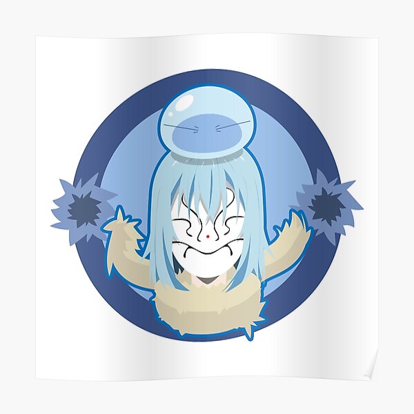Póster «Rimuru Tempest Masked: Minimalista» de AkbarMna | Redbubble