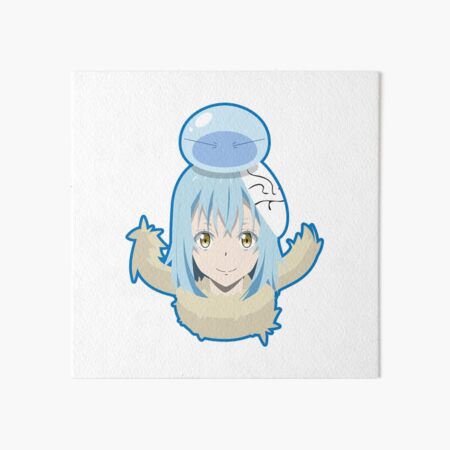 Lámina rígida «Rimuru Tempest: Simple Vector» de AkbarMna | Redbubble